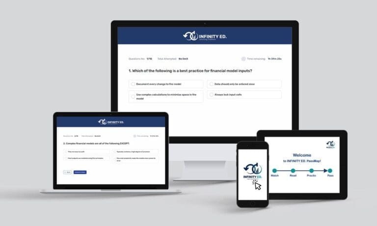 Financial modeling | Questions bank | INFINITY EDUCATION