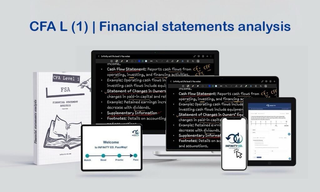 CFA Level (1) | Financial Statement Analysis | INFINITY EDUCATION
